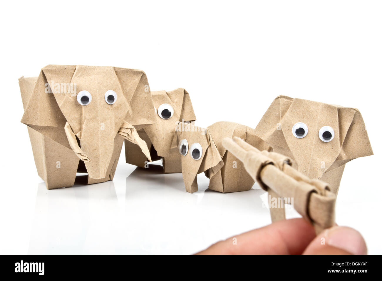 origami recycle paper Stock Photo - Alamy