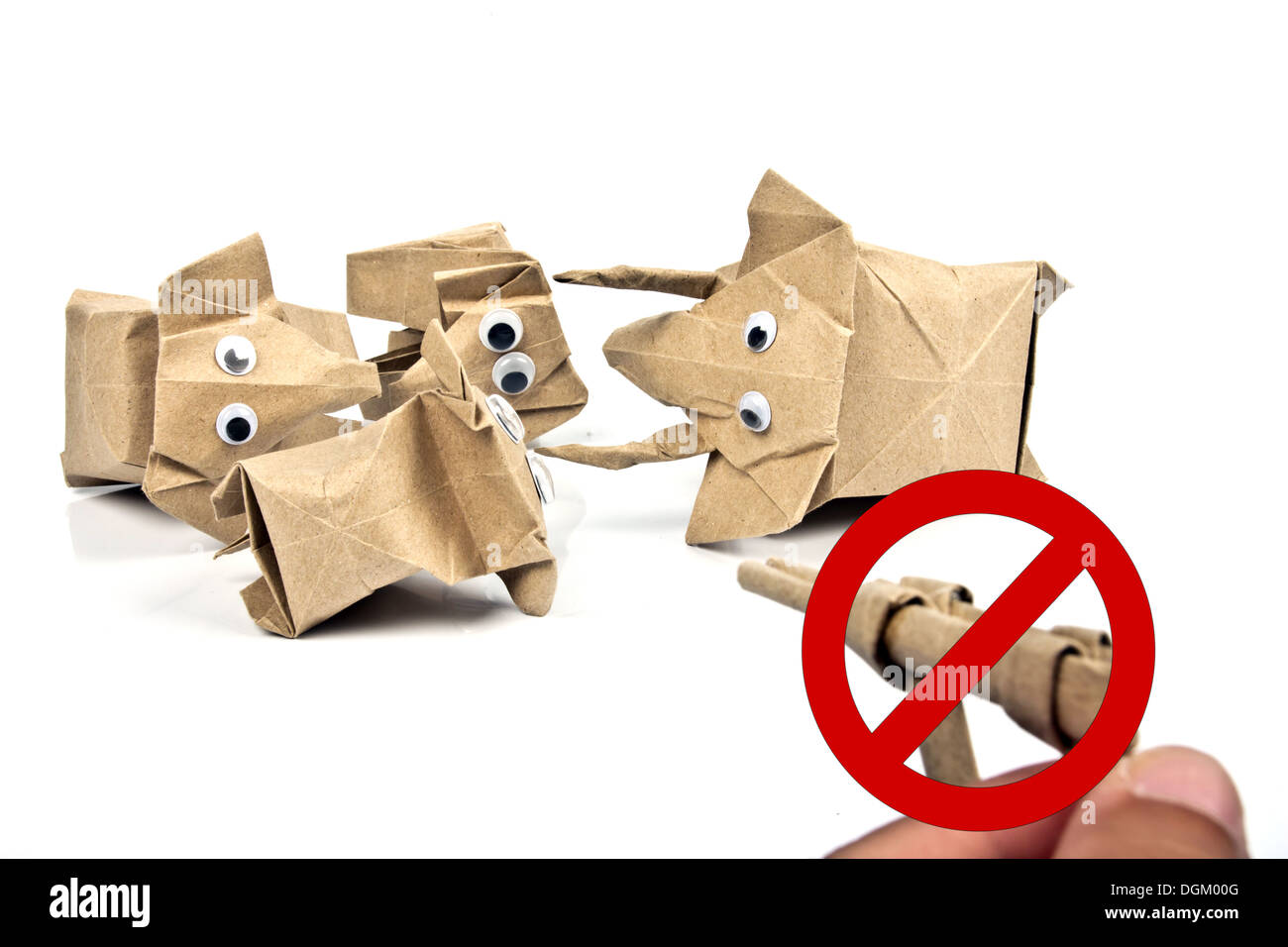 origami recycle paper Stock Photo - Alamy