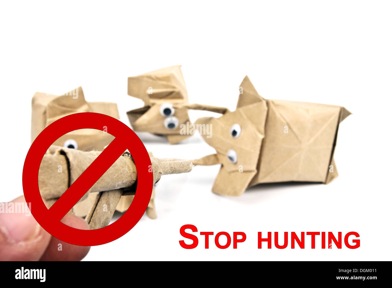 origami recycle paper Stock Photo - Alamy