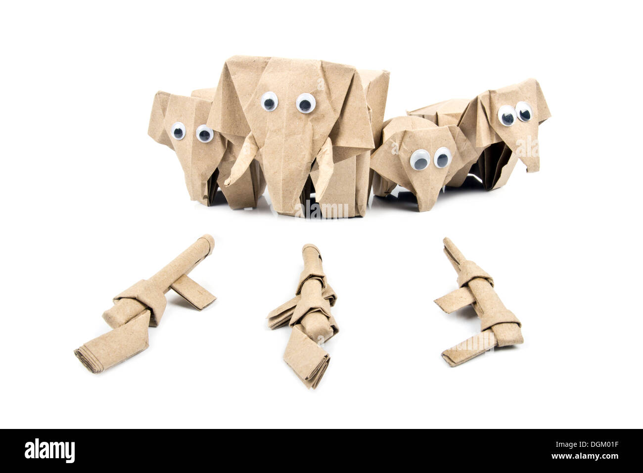 origami recycle paper Stock Photo - Alamy