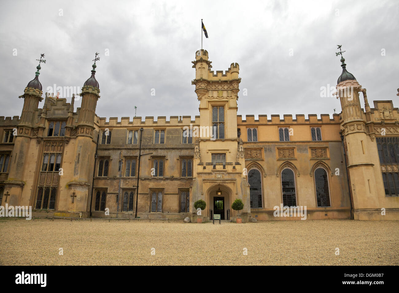 Knebworth House, Hertfordshire, England, home of the Lytton family ...