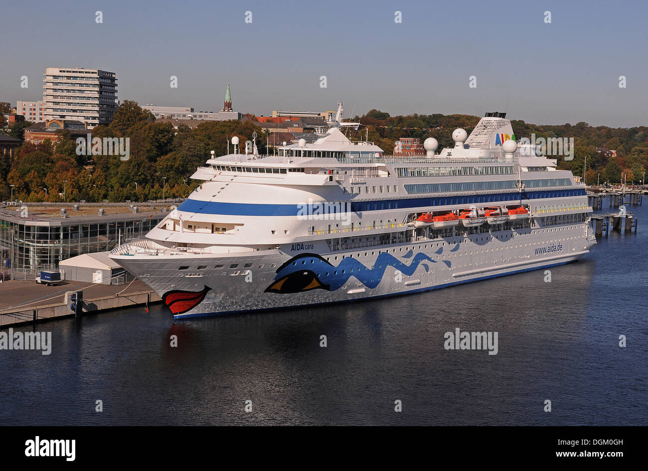 Aida cruise ship, Kiel, Schleswig-Holstein Stock Photo - Alamy