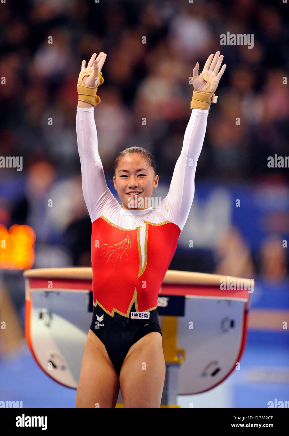 Kim Bui, Germany, jubilation, EnBW Gymnastics World Cup 2009, Porsche ...