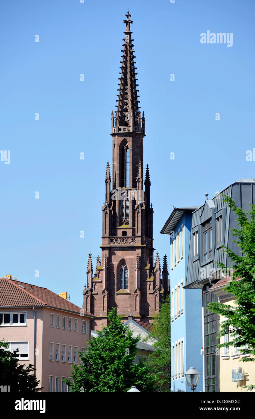 Evangelische Stadtkirche Protestant city church, Offenburg, Baden ...