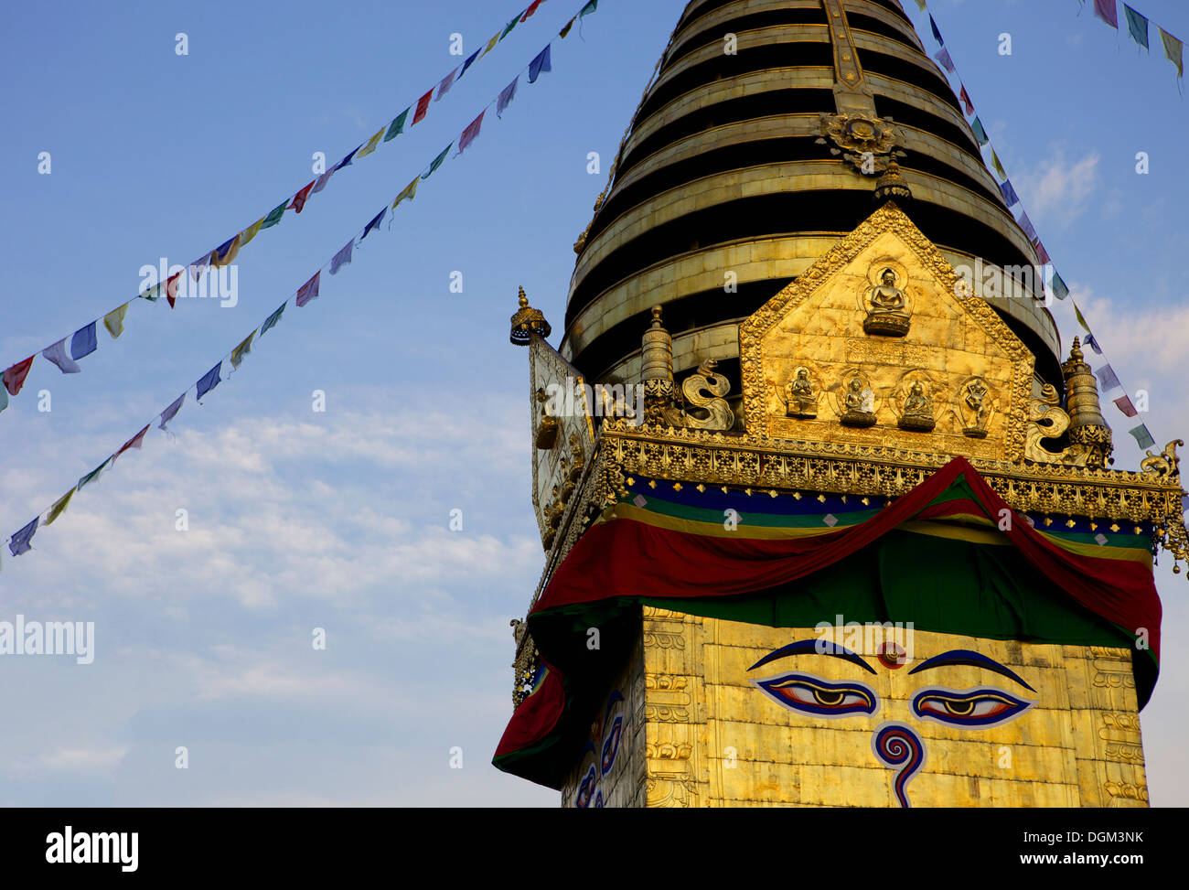 Swayambu, Monkey Temple, (Swayambhunath), UNESCO World Heritage Site ...