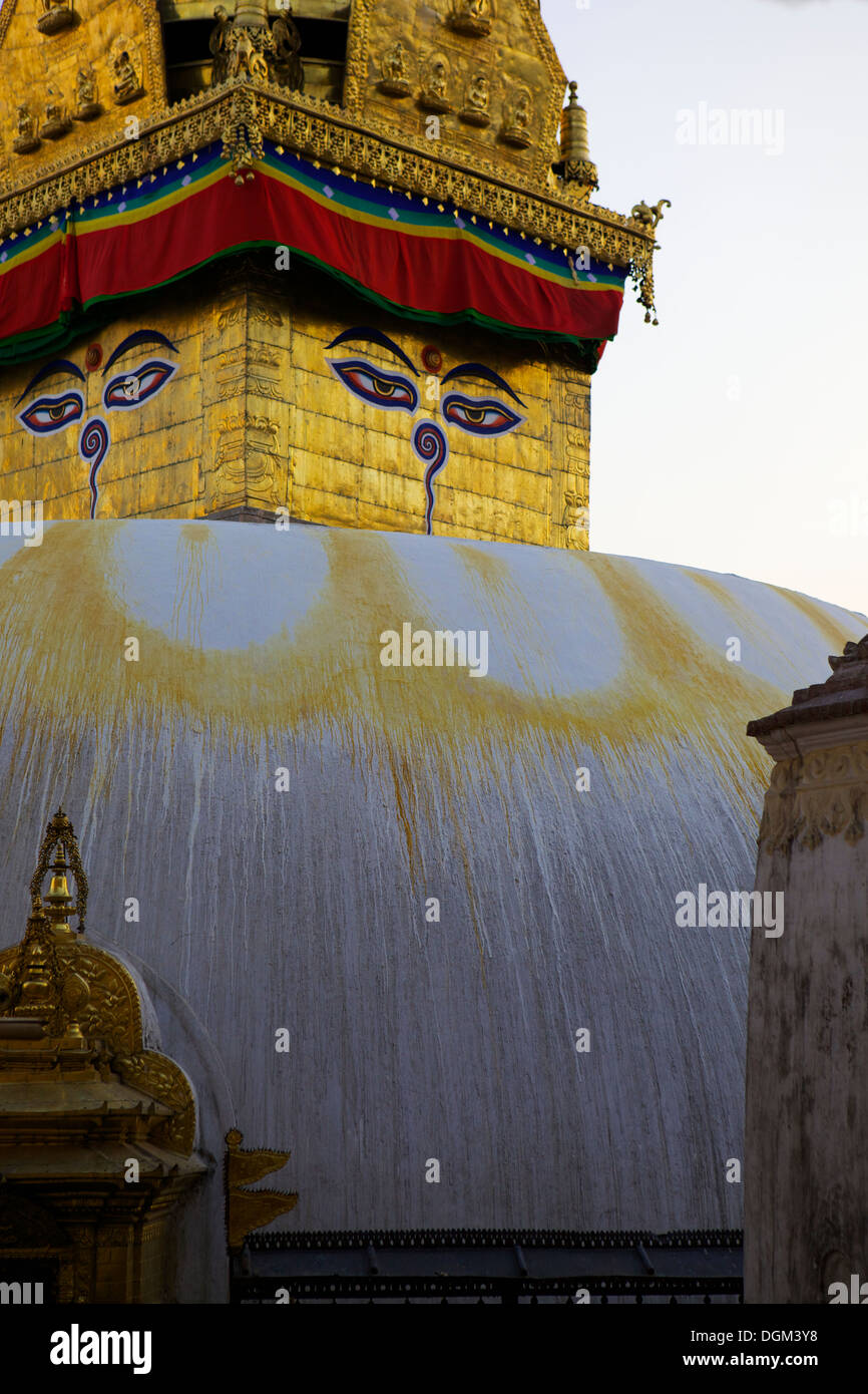 Swayambu, Monkey Temple, (Swayambhunath), UNESCO World Heritage Site ...