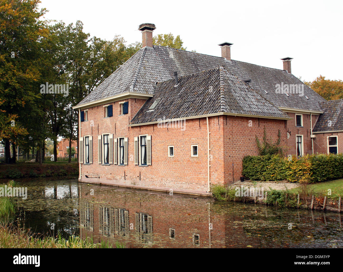 Havezate Mensinge from 1381 in Roden. The Netherlands Stock Photo - Alamy
