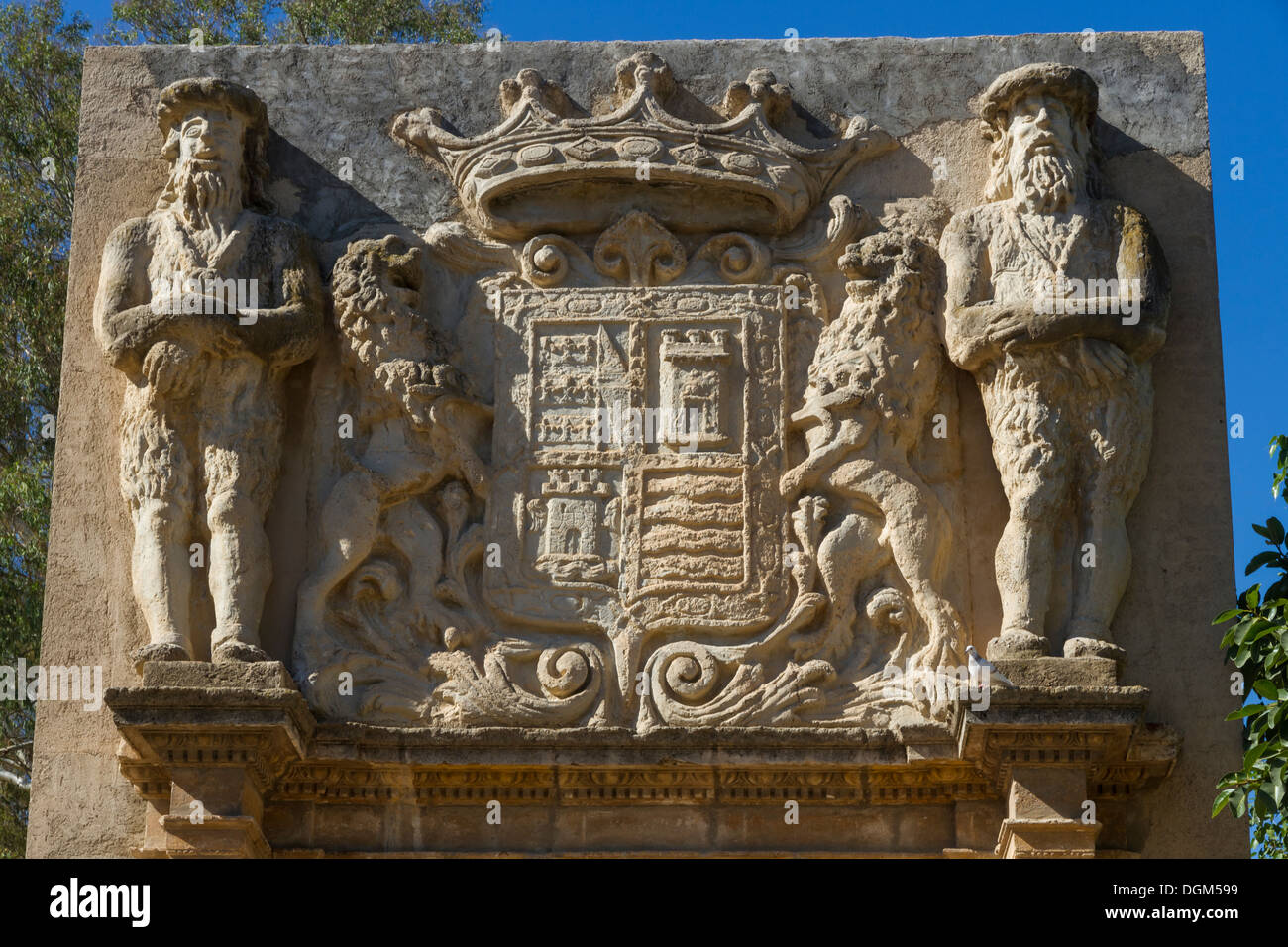 Spain Murcia, Huerto de las Bombas gateway Stock Photo - Alamy