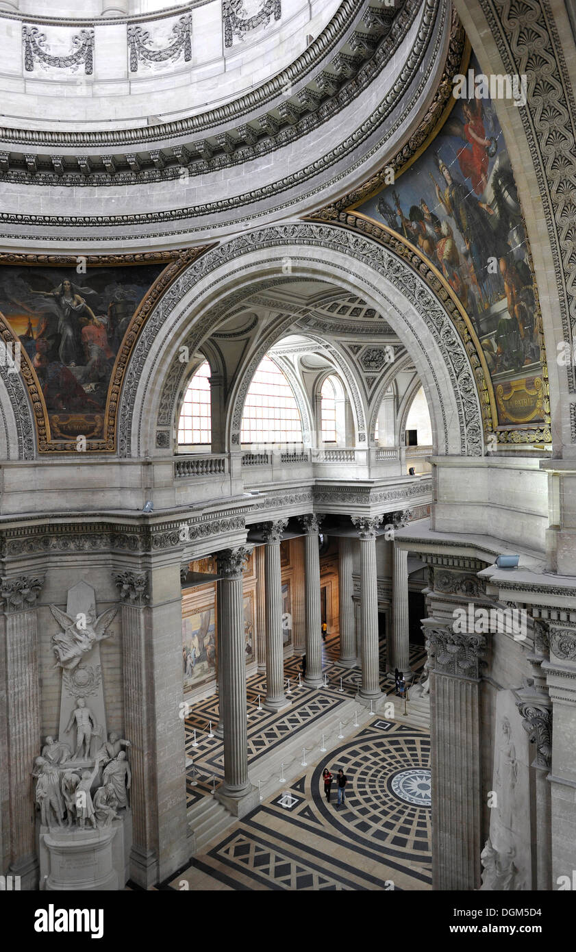 Pantheon paris interior hi-res stock photography and images - Alamy