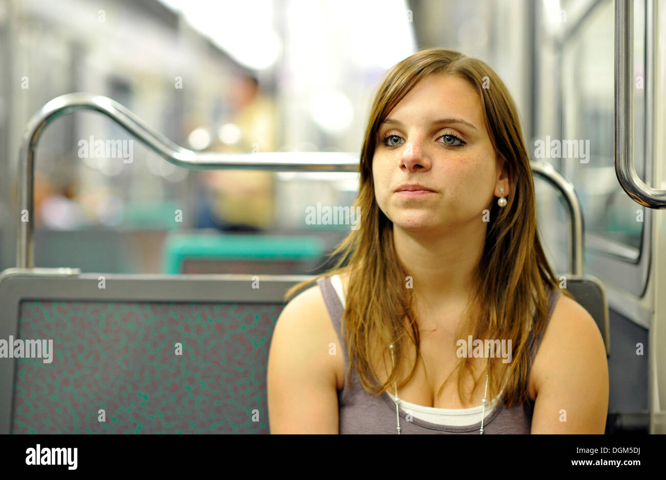 Lonely young adolescent contemplating hi-res stock photography and ...