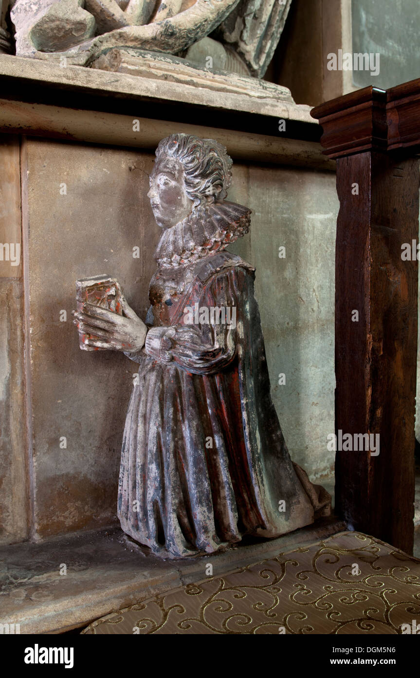 Memorial detail, St. James Church, Badsey, Vale of Evesham ...