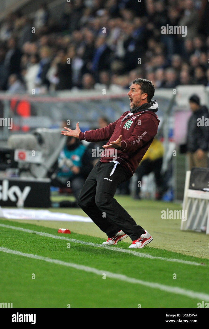 Football manager shouting hi-res stock photography and images - Alamy