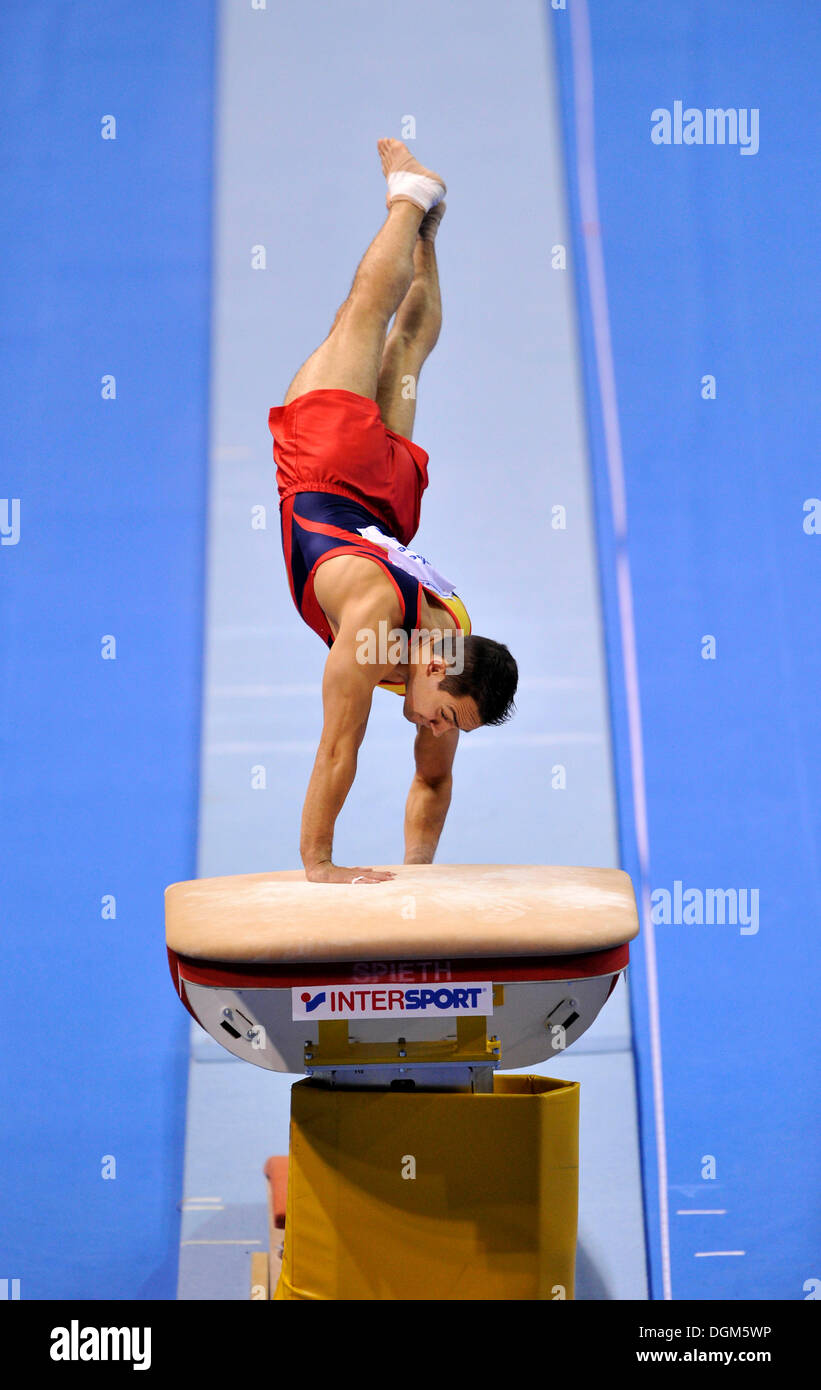 Boys Gymnastics Vault