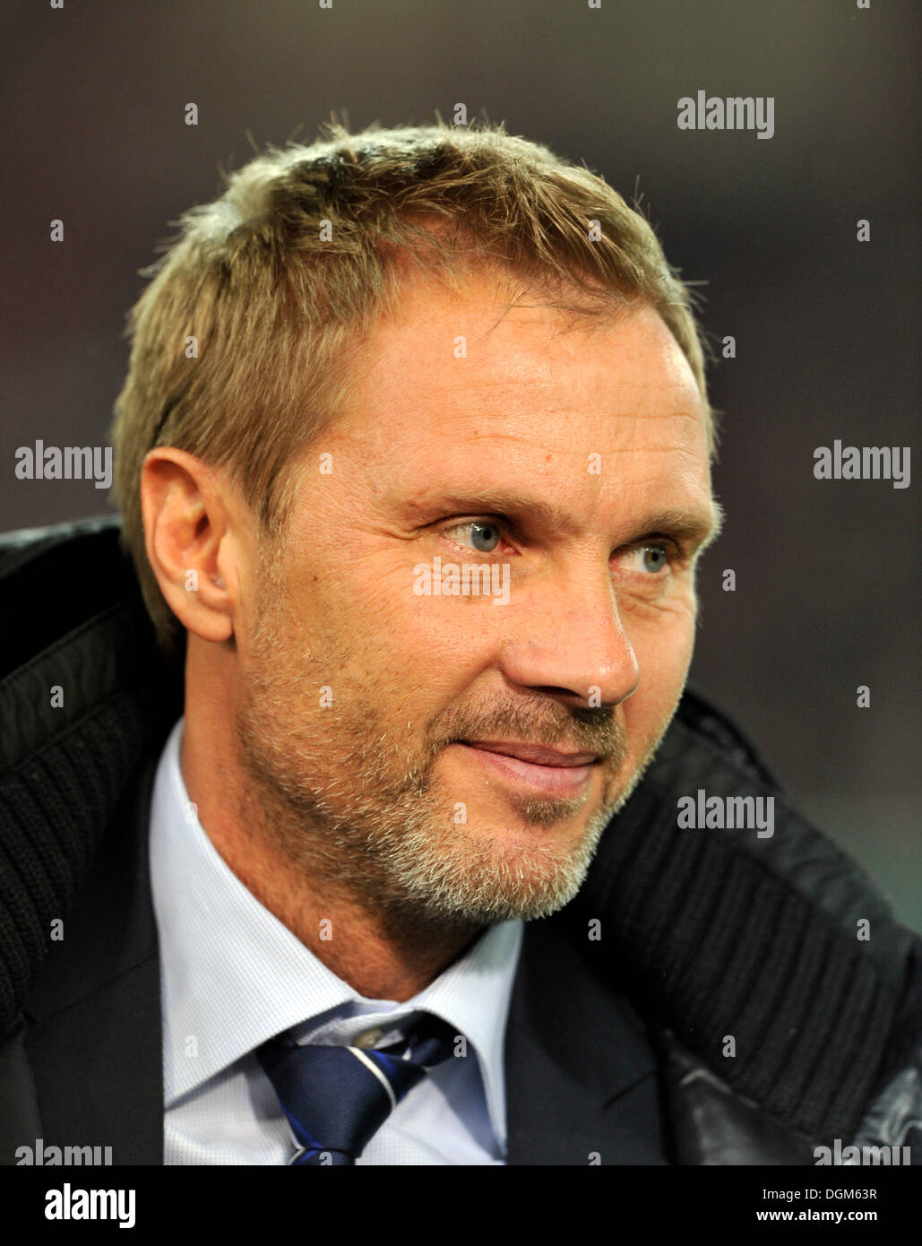 Thorsten Fink, manager of football club HSV, Hamburg, portrait ...