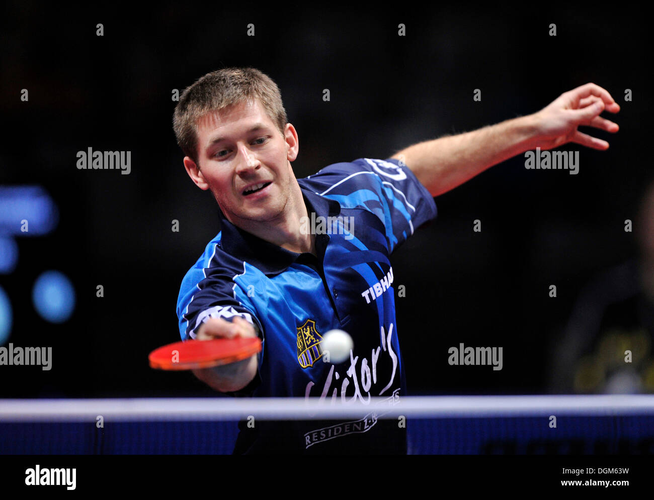 Bastian Steger, table tennis cup finals, Porsche Arena, Stuttgart ...