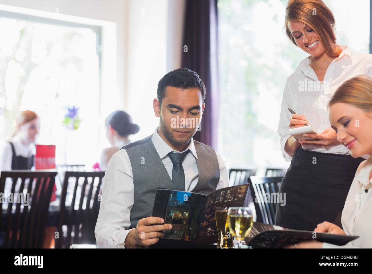 Two business people colleagues hi-res stock photography and images - Alamy