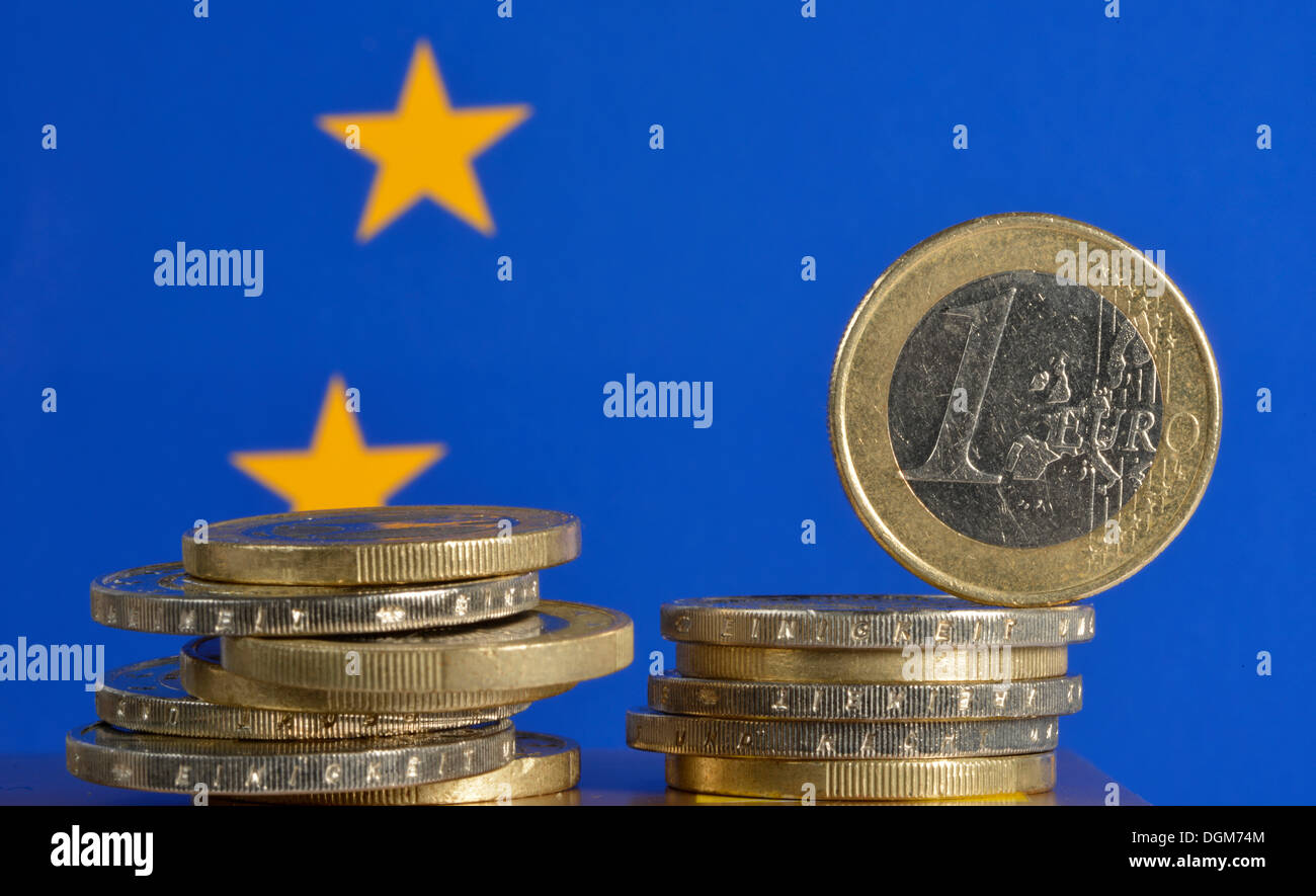 Euro flag hi-res stock photography and images - Alamy