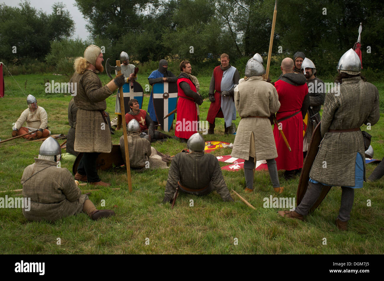 Pre Battle High Resolution Stock Photography and Images - Alamy