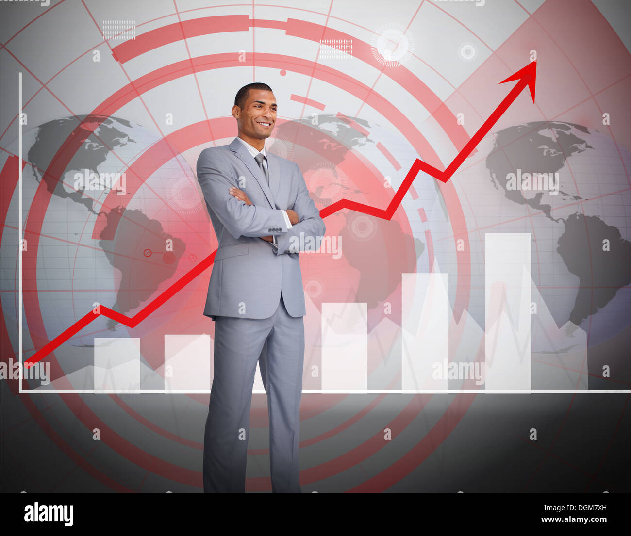 Standing in front of an arrow hi-res stock photography and images - Alamy