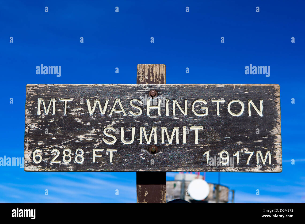Mount washington summit hi-res stock photography and images - Alamy