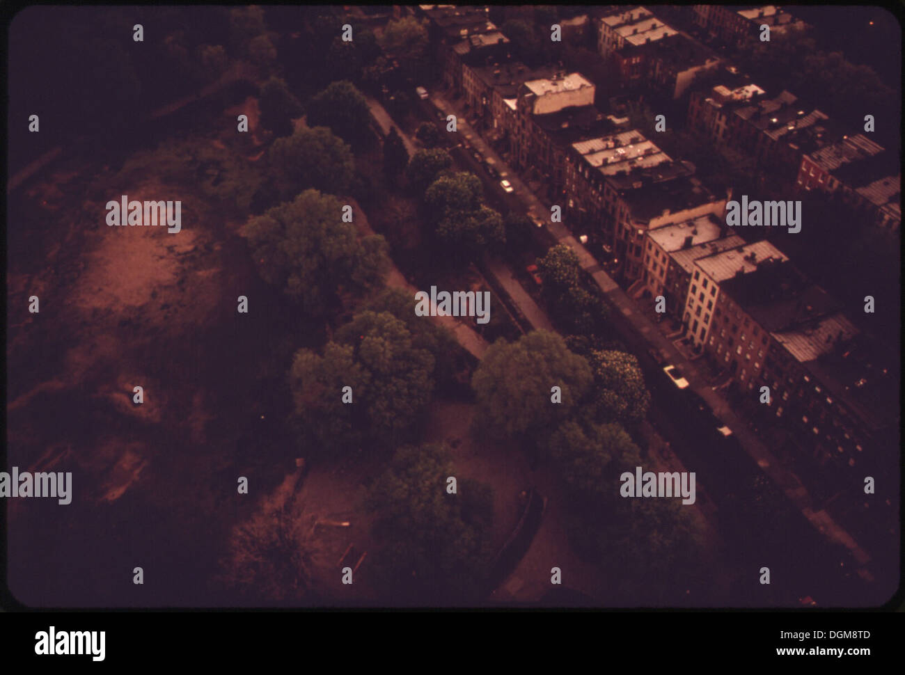 Reflecting the development of suburban neighborhoods hi-res stock ...