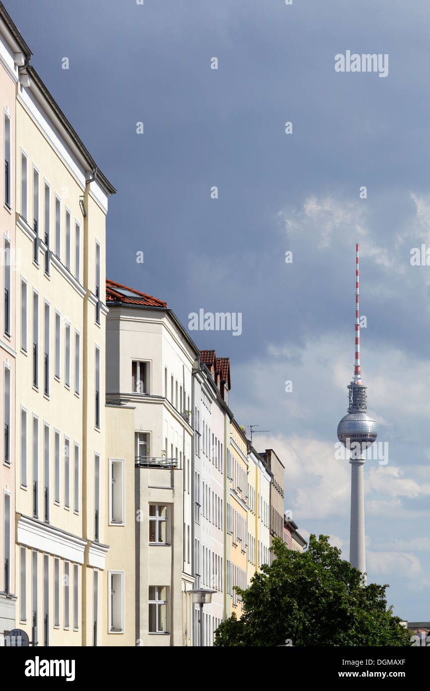 Berlin, Germany, renovated old buildings in Berlin-Mitte and the ...