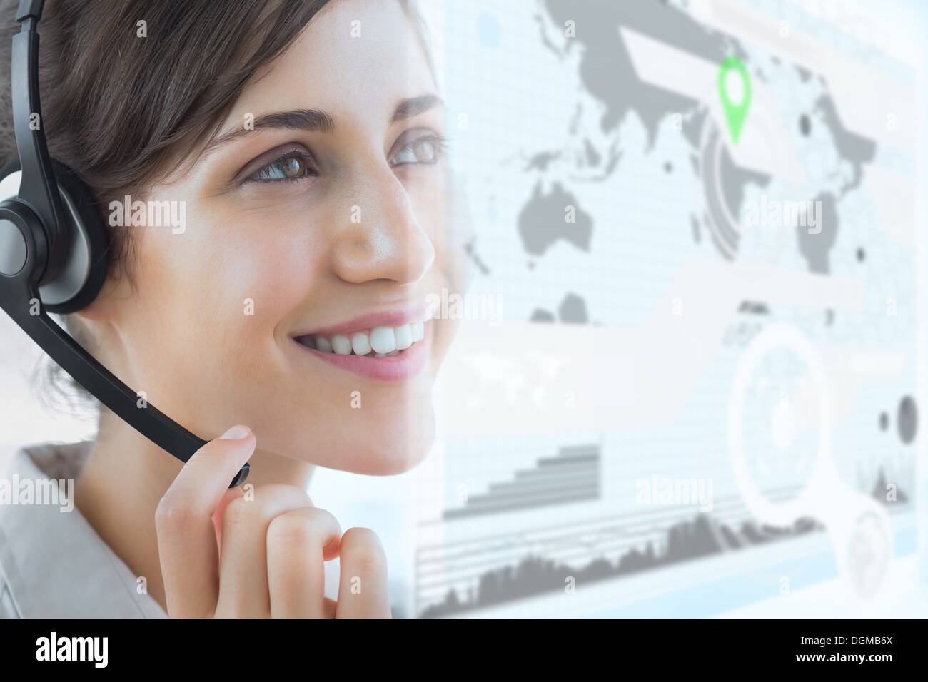 Call center map hi-res stock photography and images - Alamy