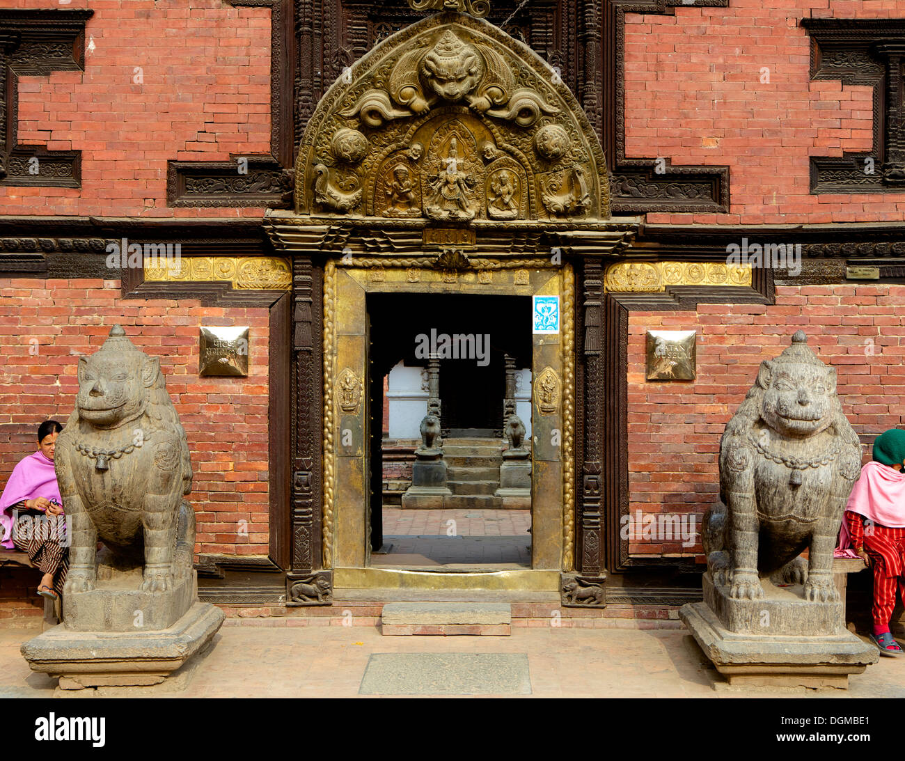 Patan Museum in, Patan Durbar Square Kathmandu Nepal, Asia Stock Photo ...
