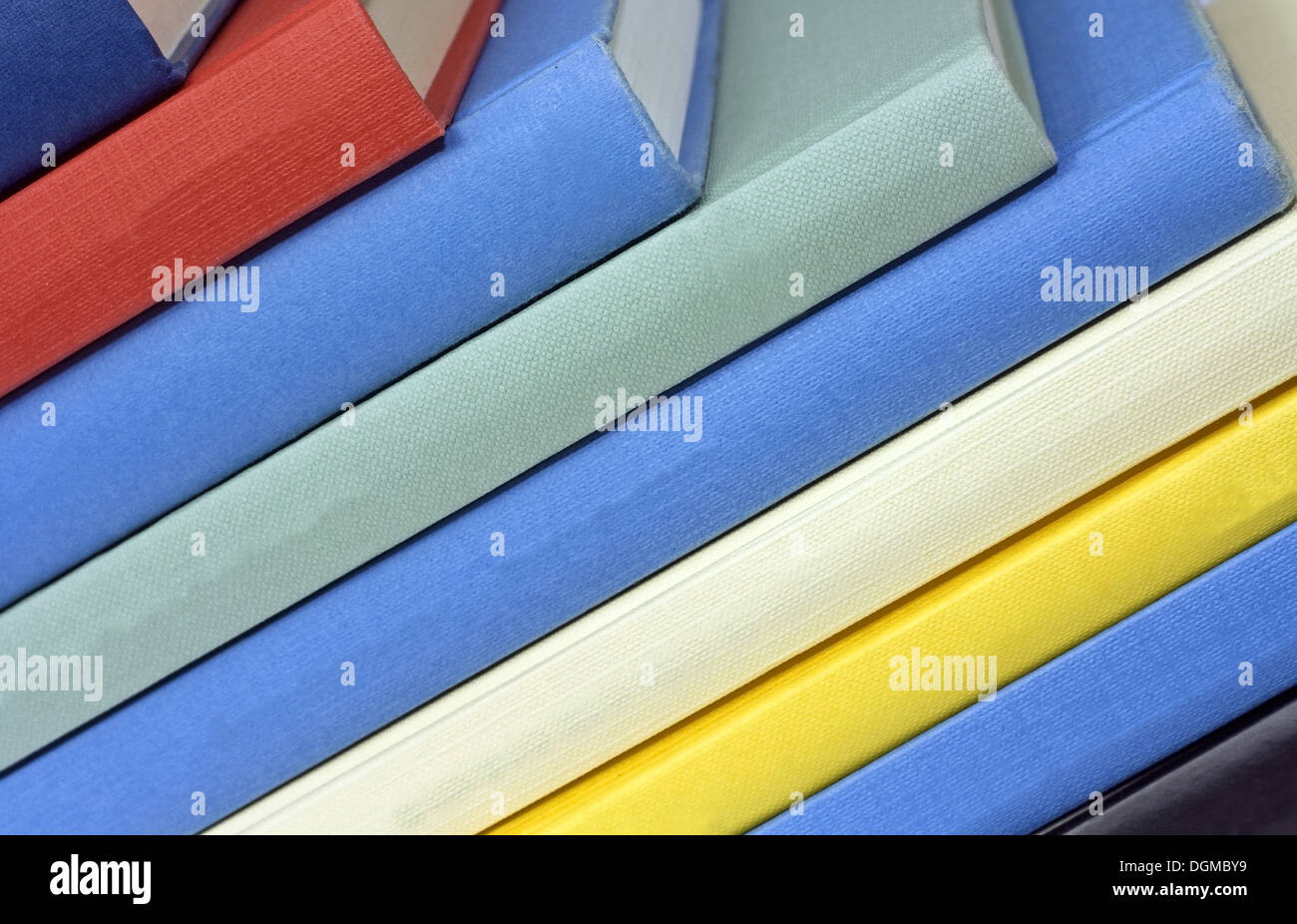 colored books isolated Stock Photo - Alamy