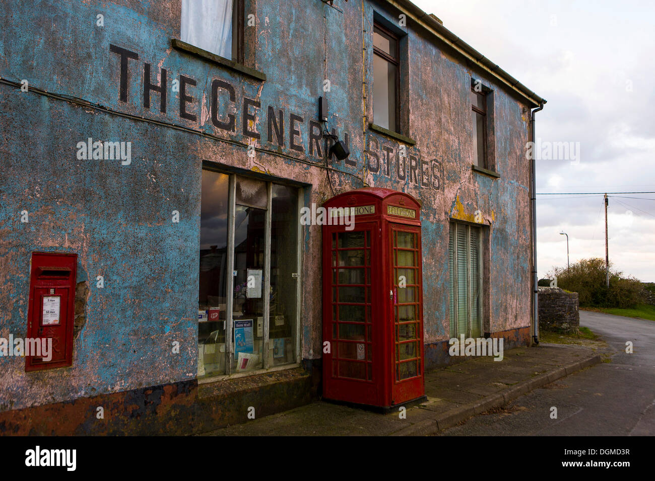 Vacant village shop in Mathry, Pembrokeshire, Wales, United Kingdom ...