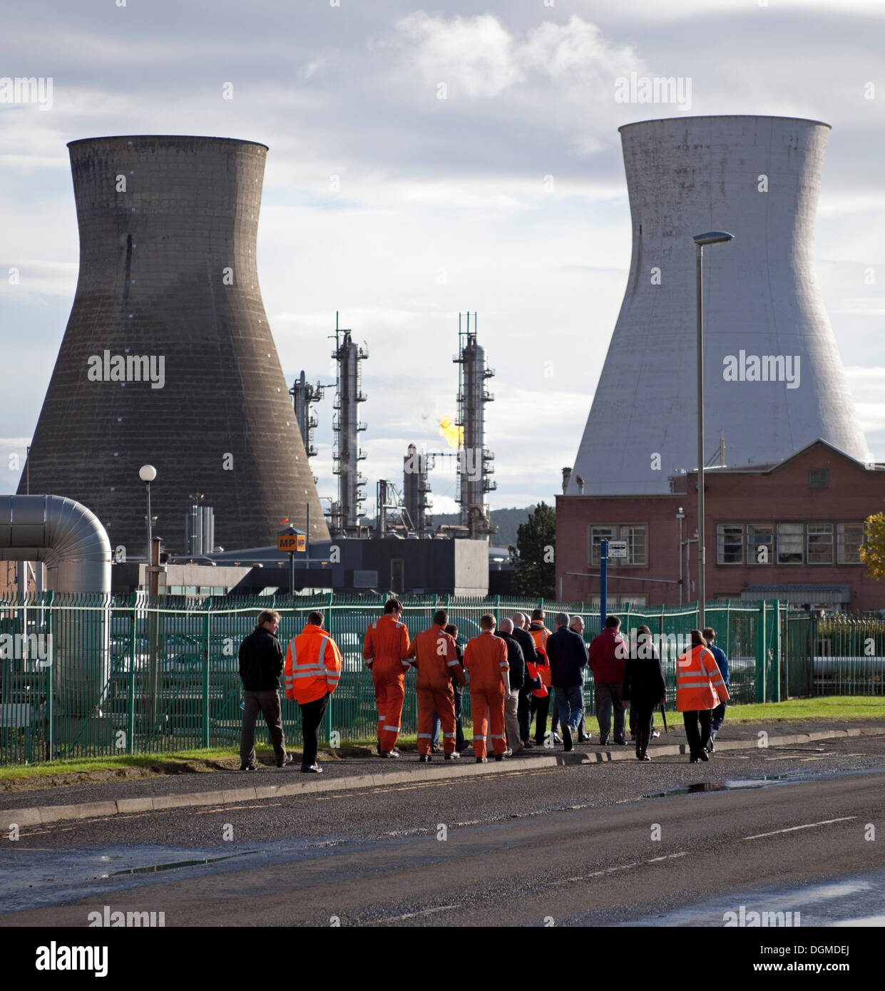23rd Oct. 2013, Scotland, workers told Grangemouth Petrochemicals ...
