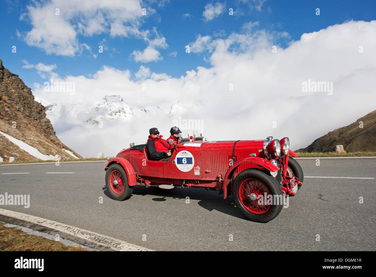 Vintage Car Rally, Kitzbuehel Alpine Rally 2012, Grossglockner High ...