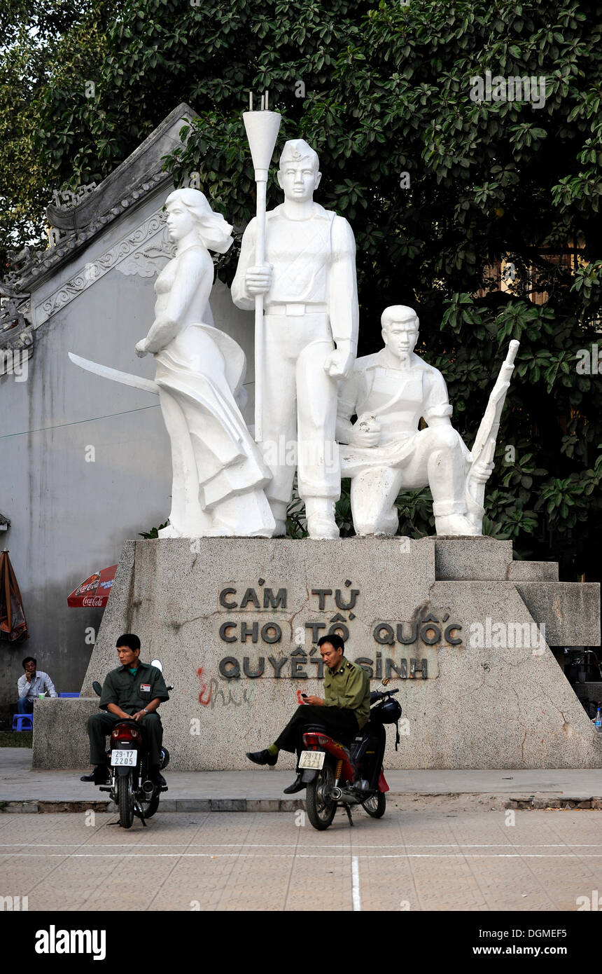War Memorial, Hanoi, North Vietnam, Vietnam, Southeast Asia, Asia Stock ...
