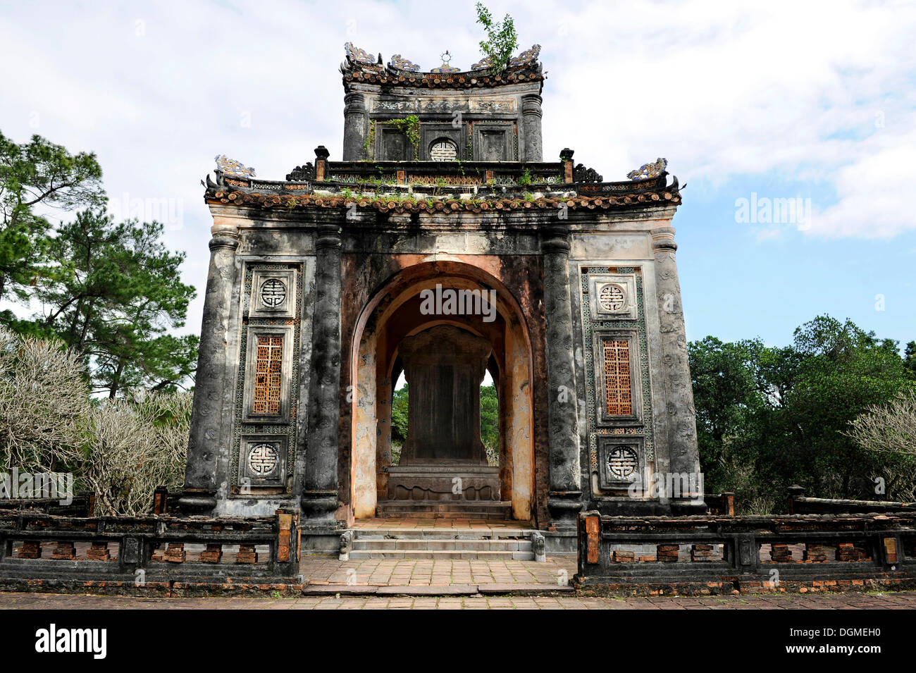 Mausoleum of the Emperor Tu Doc, Hue, North Vietnam, Vietnam, Southeast ...