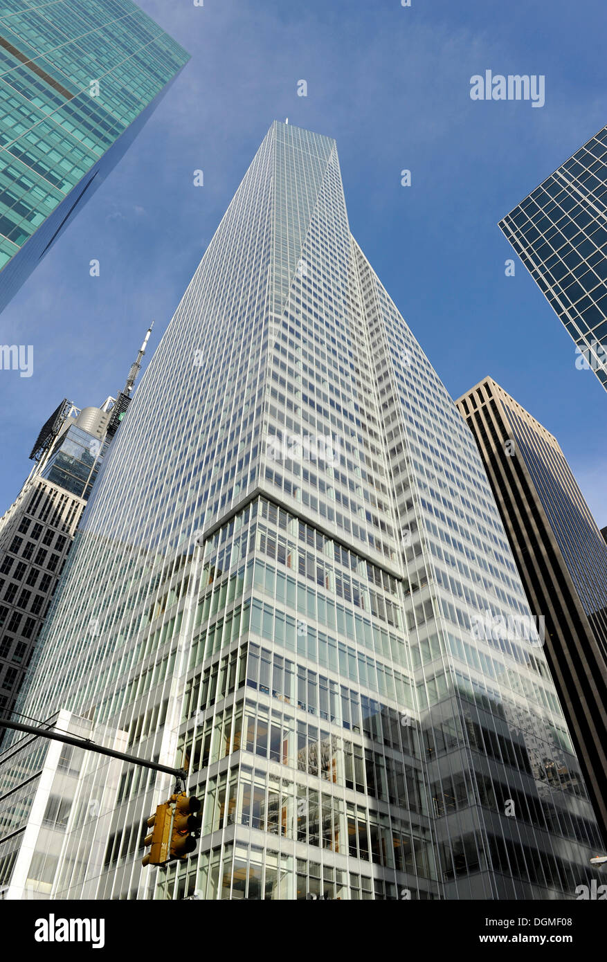 Skyscraper in Times Square, Manhattan, New York City, New York, United ...