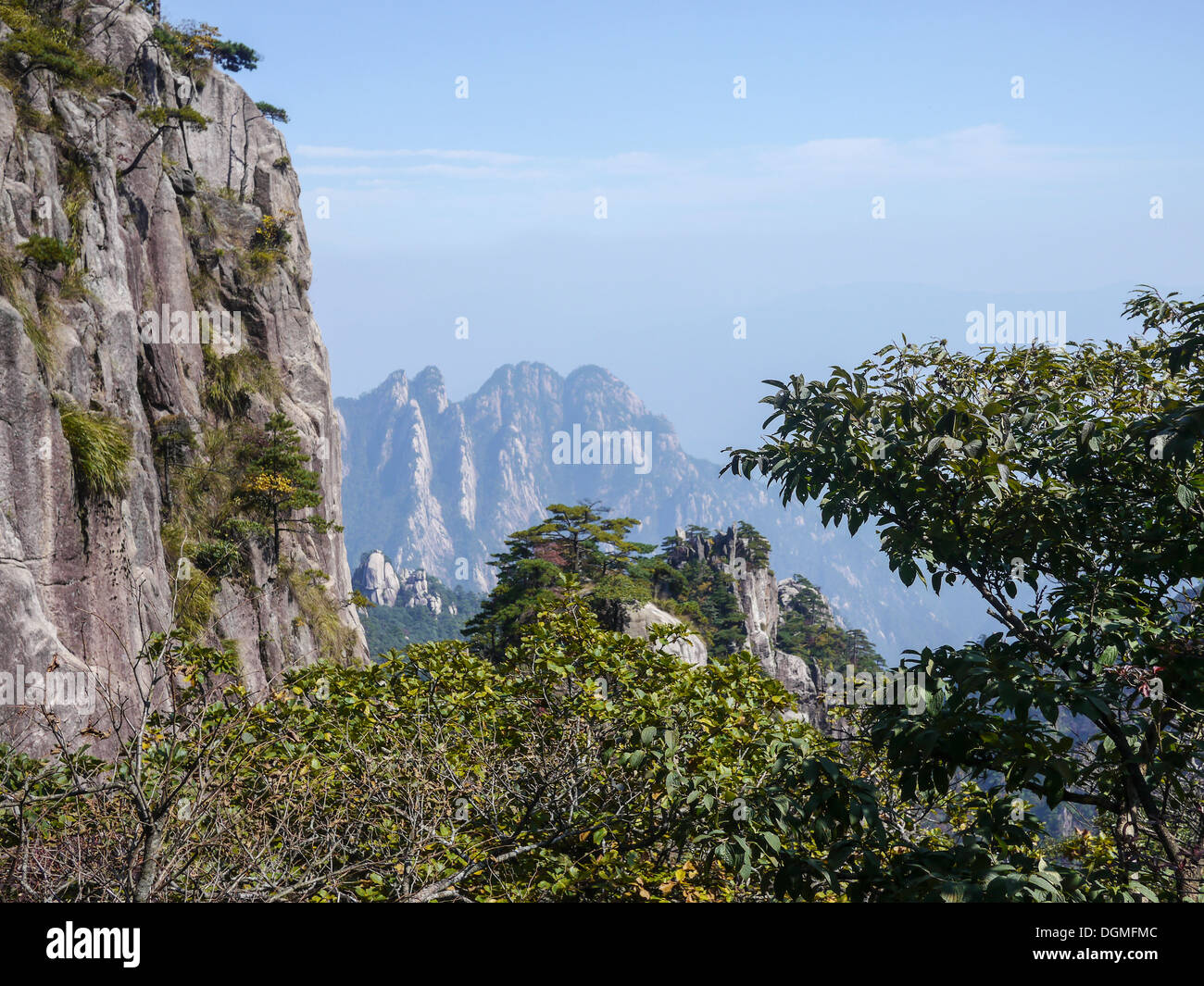 Yellow mountain in huangsha hi-res stock photography and images - Alamy