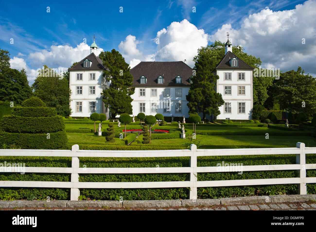 Stately home, castle, Gut Panker estate, Panker, Schleswig-Holstein ...
