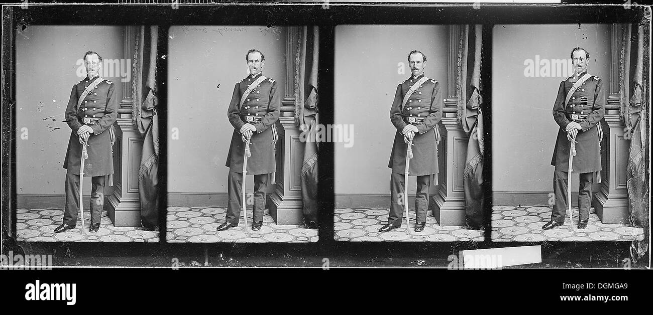 A portrait of Major William Newby, a U.S. military officer. He served ...