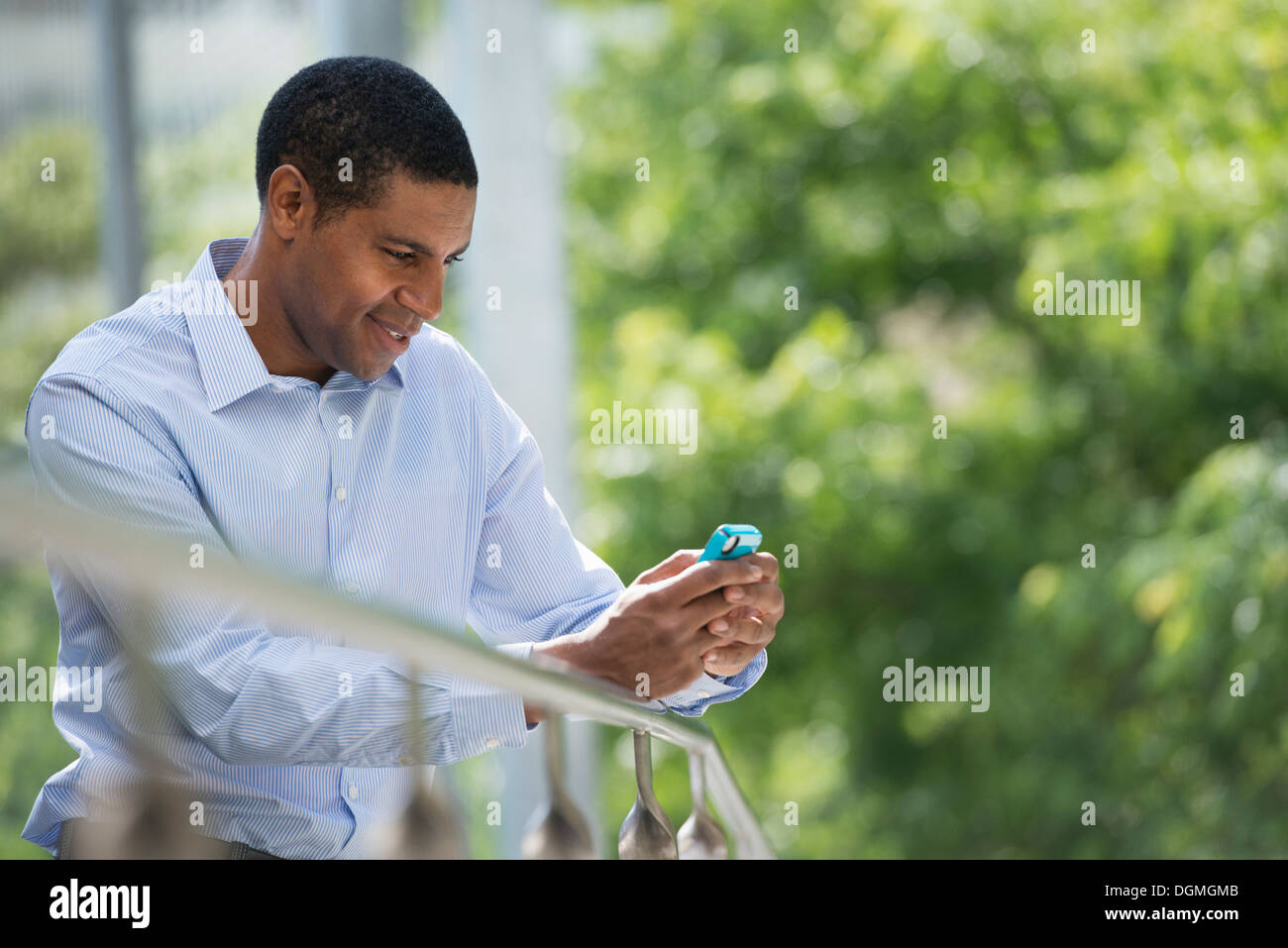 Man 40 years checking hi-res stock photography and images - Alamy