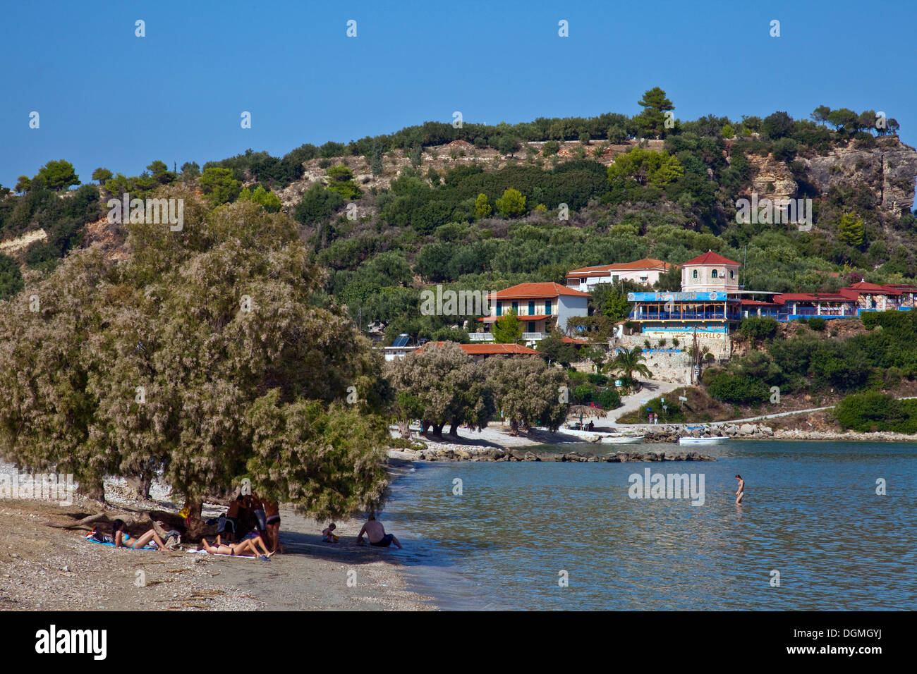 Keri Beach, Zakynthos (Zante) Island, Greece Stock Photo - Alamy