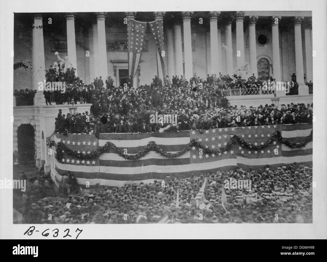This photograph documents the inauguration of Ulysses S. Grant, the ...