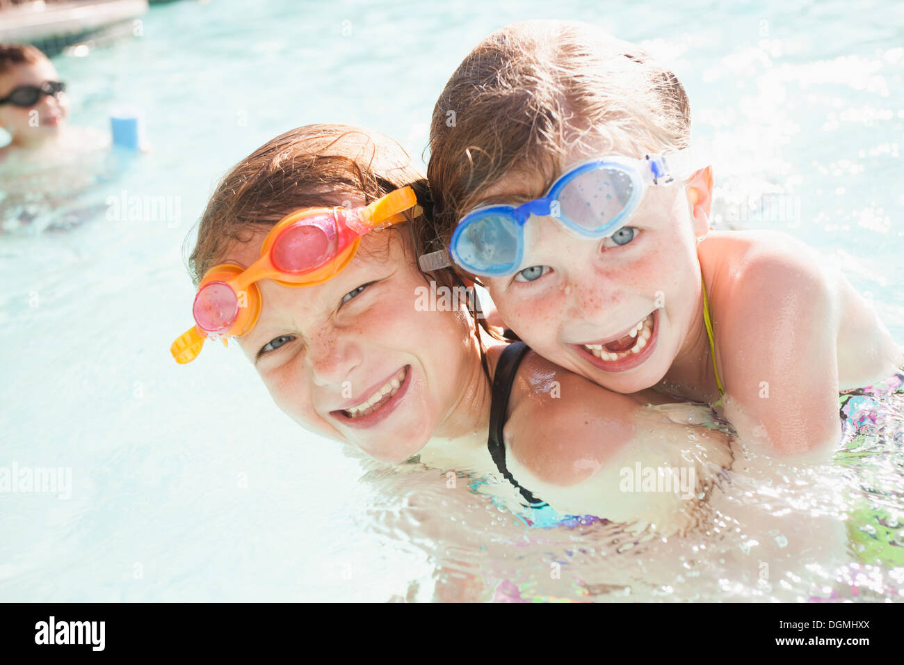 Posing in pool hi-res stock photography and images - Alamy