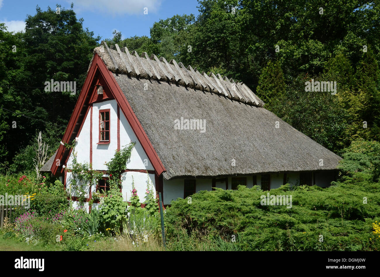 Old Swedish cottage, Torup, Skåne, Sweden, Europe Stock Photo - Alamy