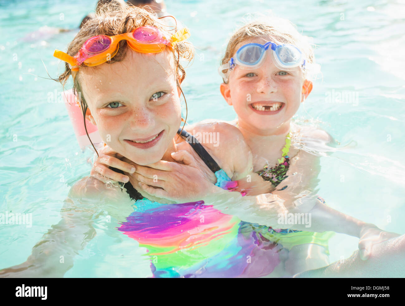 Child girl blue eyes 8 hi-res stock photography and images - Alamy