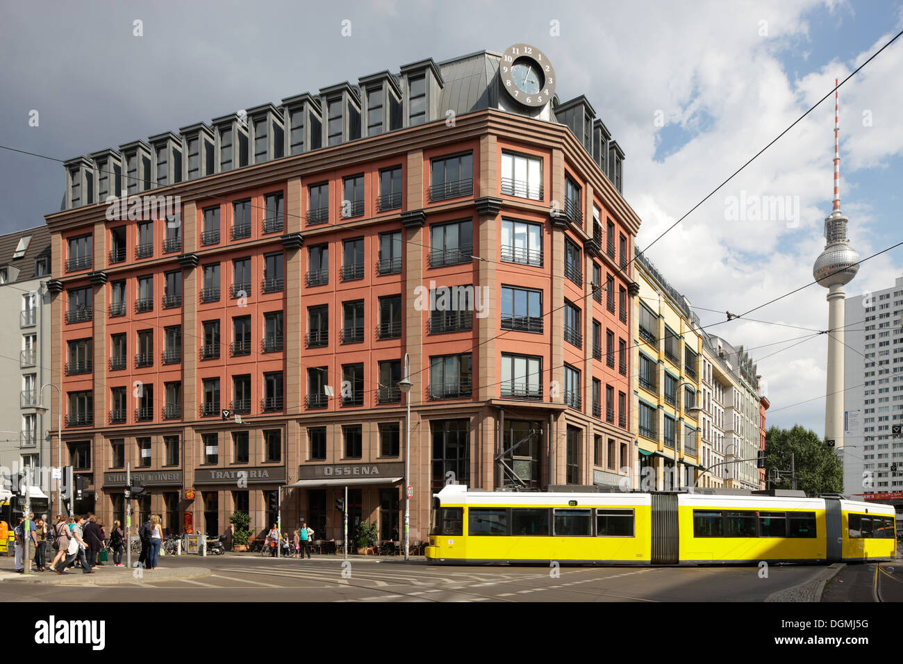 Berlin, Germany, Office buildings at Hackescher Markt Stock Photo - Alamy