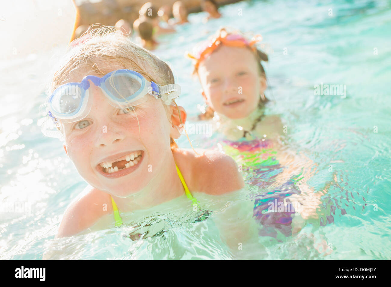 Girls in one piece swimsuit hi-res stock photography and images - Alamy