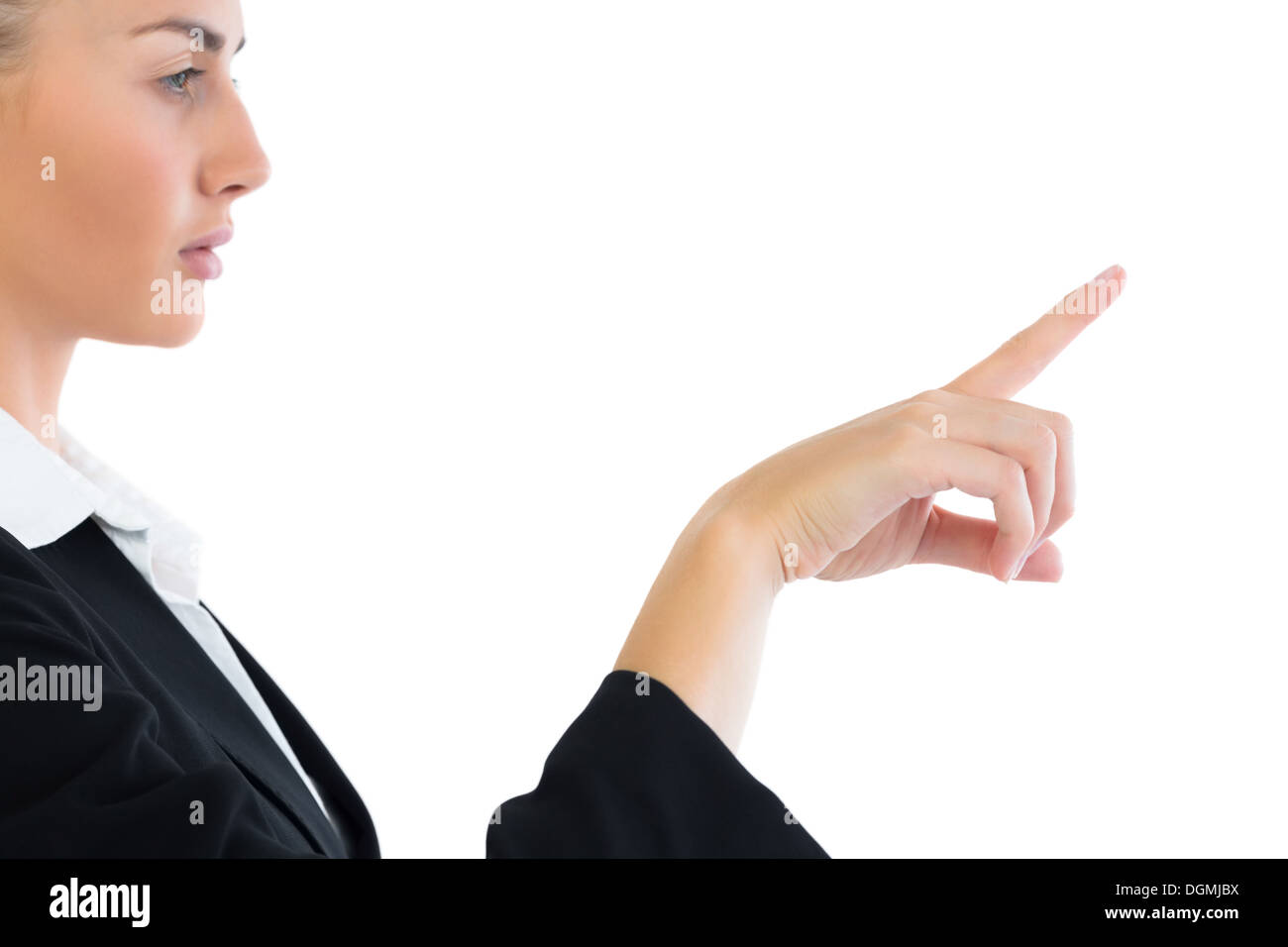 Profile attractive hi-res stock photography and images - Alamy