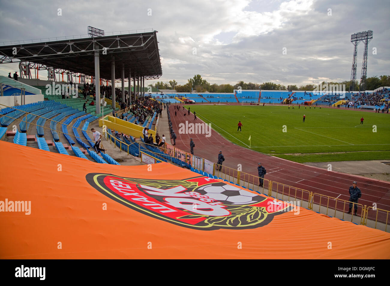 Stadium of Shakier, Karaganda, Kazakhstan Stock Photo - Alamy