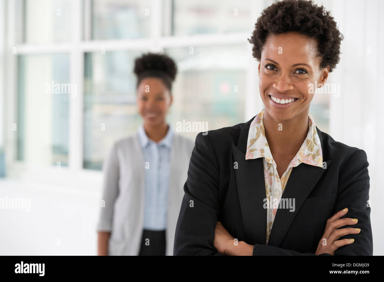 Business people. Two women Stock Photo - Alamy