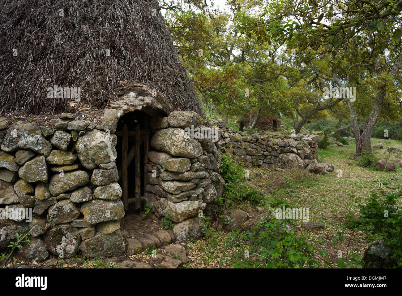 Round thatched building hi-res stock photography and images - Alamy
